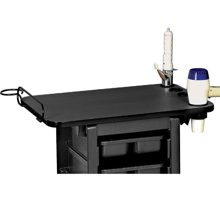 Kayline Topper Laminated Black 16" x 24" With Adjustable Height Stand