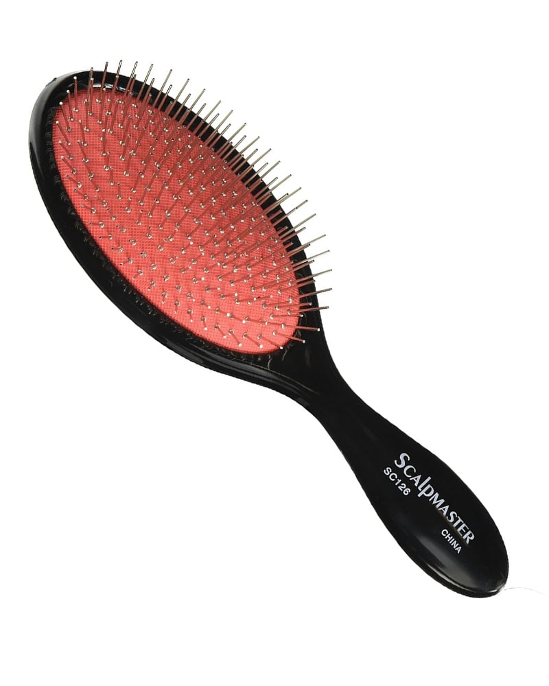 Burmax Scalpmaster Wire Bristle Cushion Brush