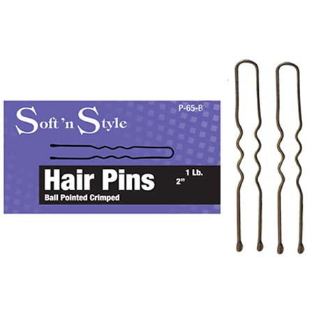 Soft N' Style Bronze Hair Pins 2" - 1lb for Sale