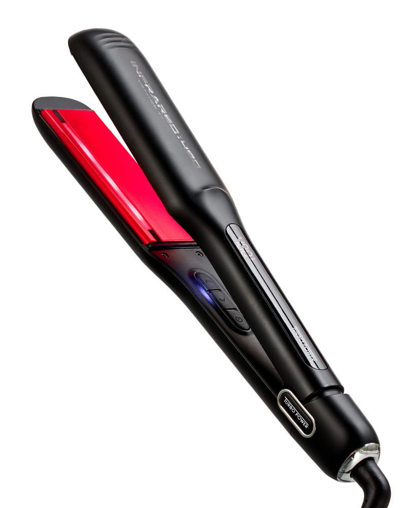 Turbo Power Double Infrared 480 Red Ceramic Flat Iron 1.5"